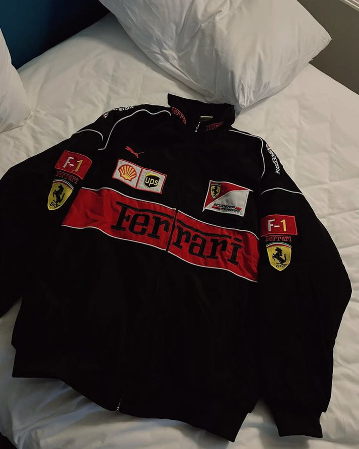Unisex Ferrari jacket black – Galeed